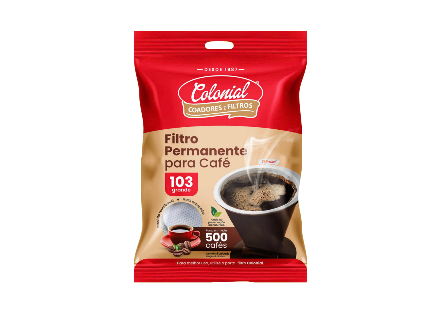 Filtro permanente para café - Colonial
